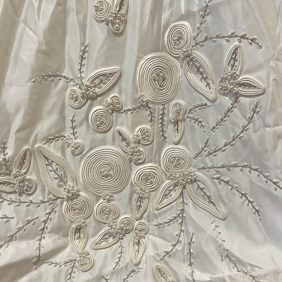 Scassi | Dresses | Vintage 995 Scassi By Eva Forsyth Wedding Gown One ...